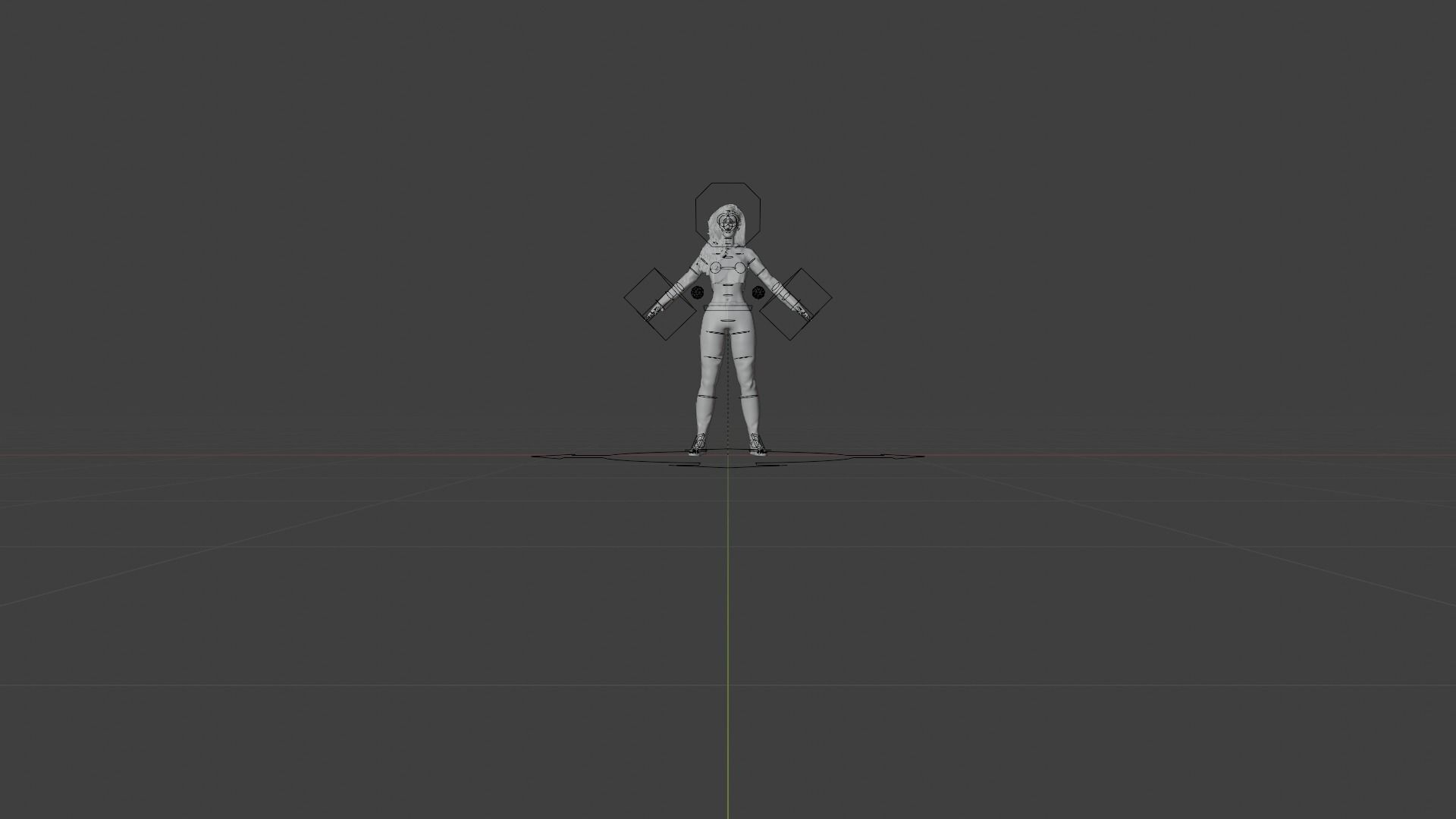 Freya woman 3D model animated rigged | CGTrader