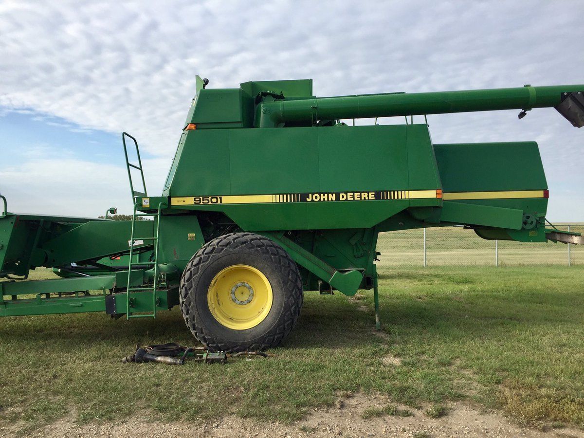 John deere 9501 3D model | CGTrader