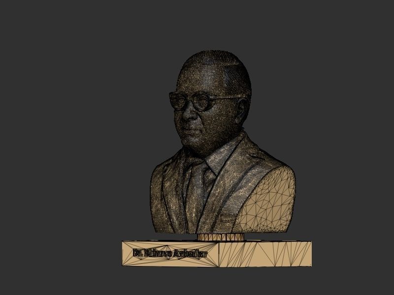 Dr Bhimrao Ambedkar 3D model 3D printable | CGTrader