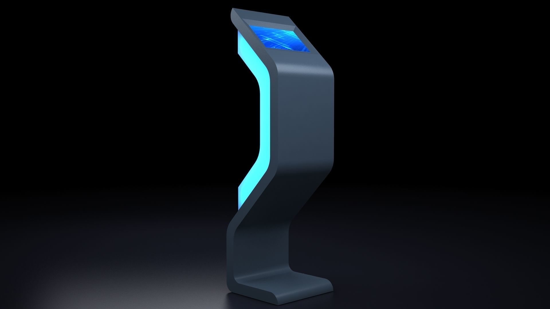 Interactive standee 3D model | CGTrader