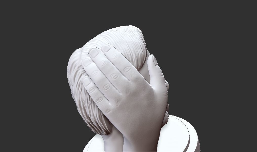 Funny face design free 3D model 3D printable | CGTrader