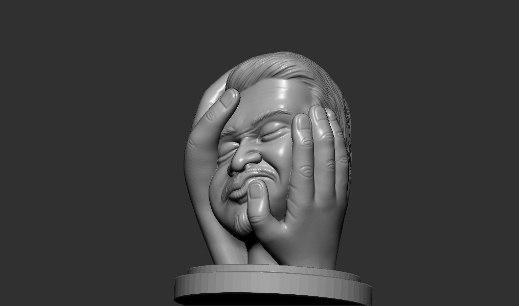 Funny face design free 3D model 3D printable | CGTrader