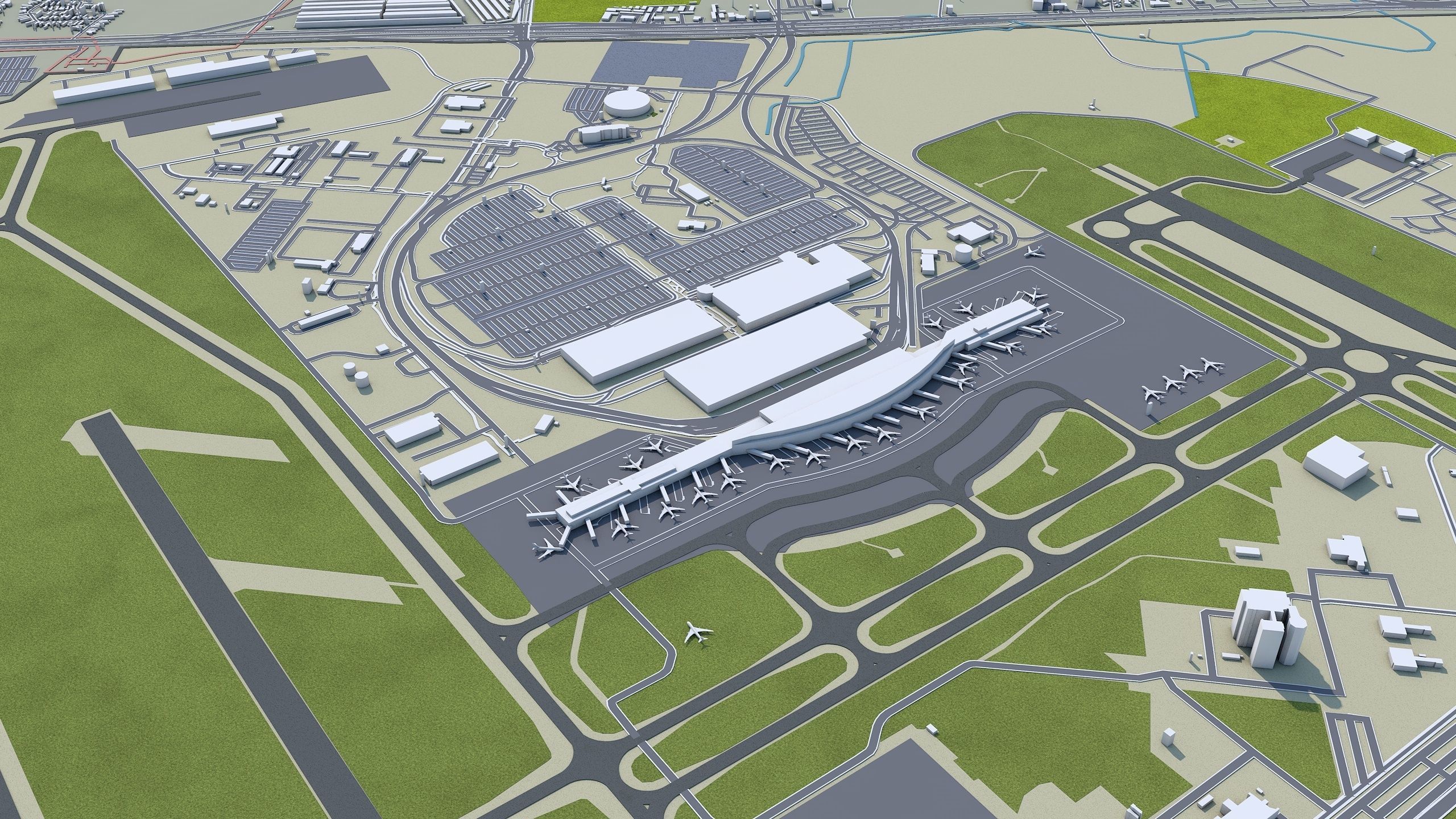 3D model Austin City Texas USA VR / AR / low-poly | CGTrader