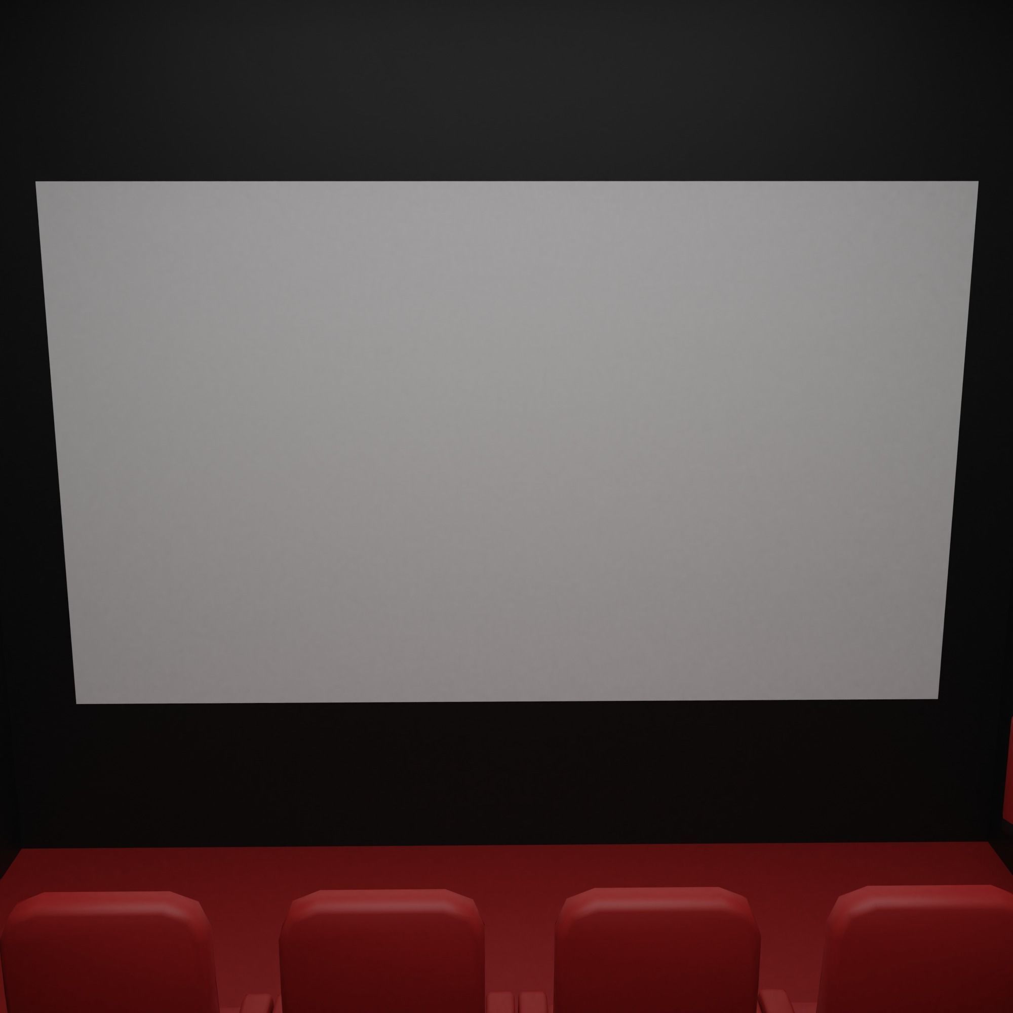 3D model Cinema movie theater building VR / AR / low-poly | CGTrader