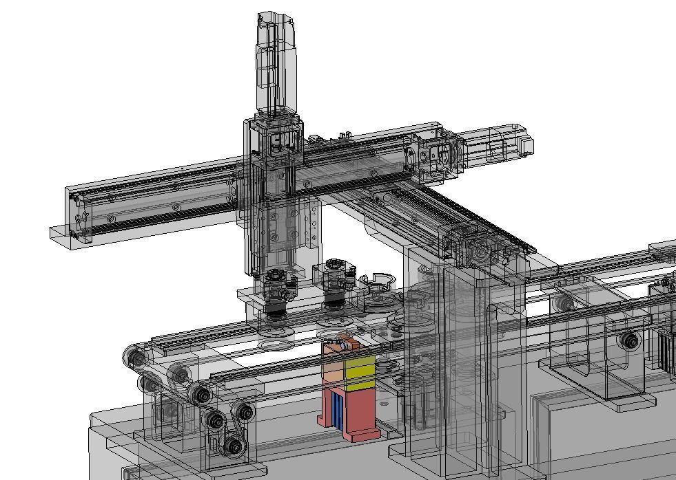 Fully automatic bulb assembly production line 3D model | CGTrader