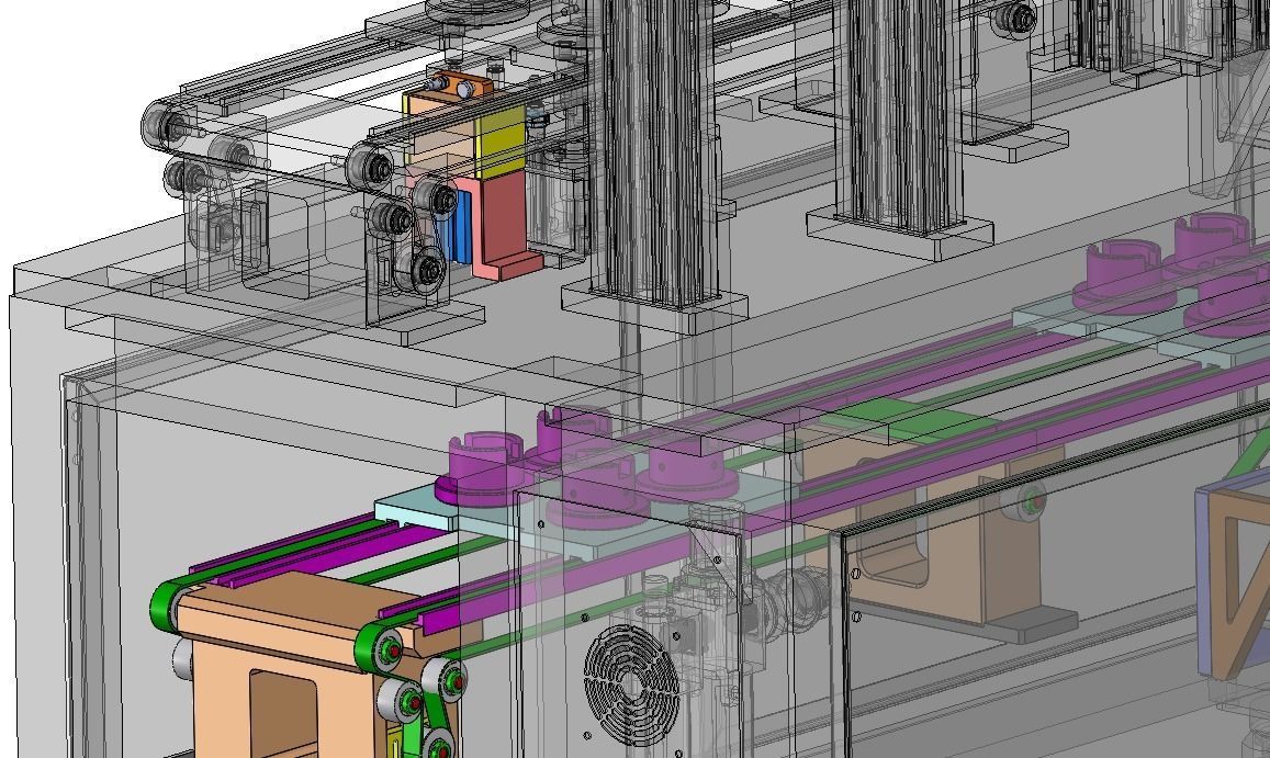 Fully automatic bulb assembly production line 3D model | CGTrader