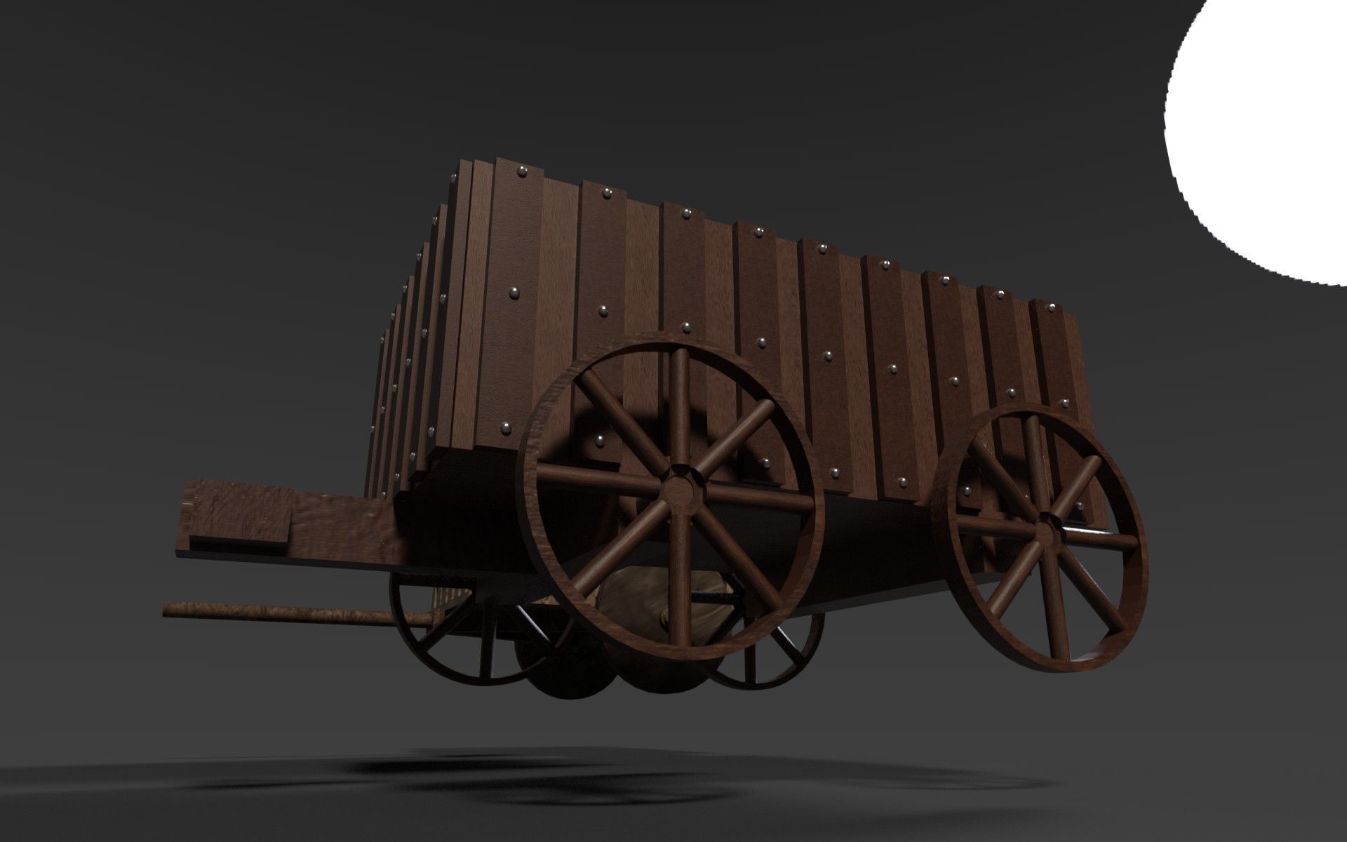 medieval wagons free 3D model | CGTrader