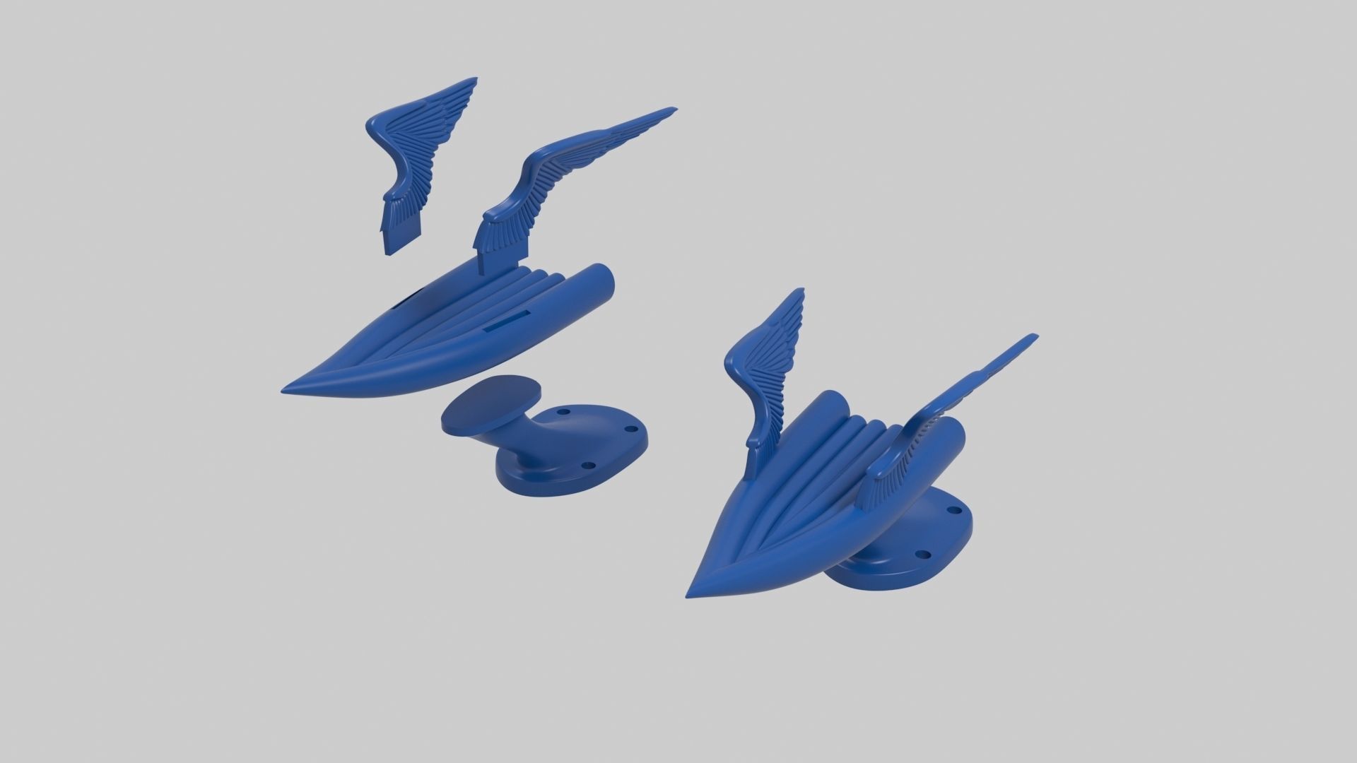 Boat Logo Motorboat logo 3D model 3D printable | CGTrader