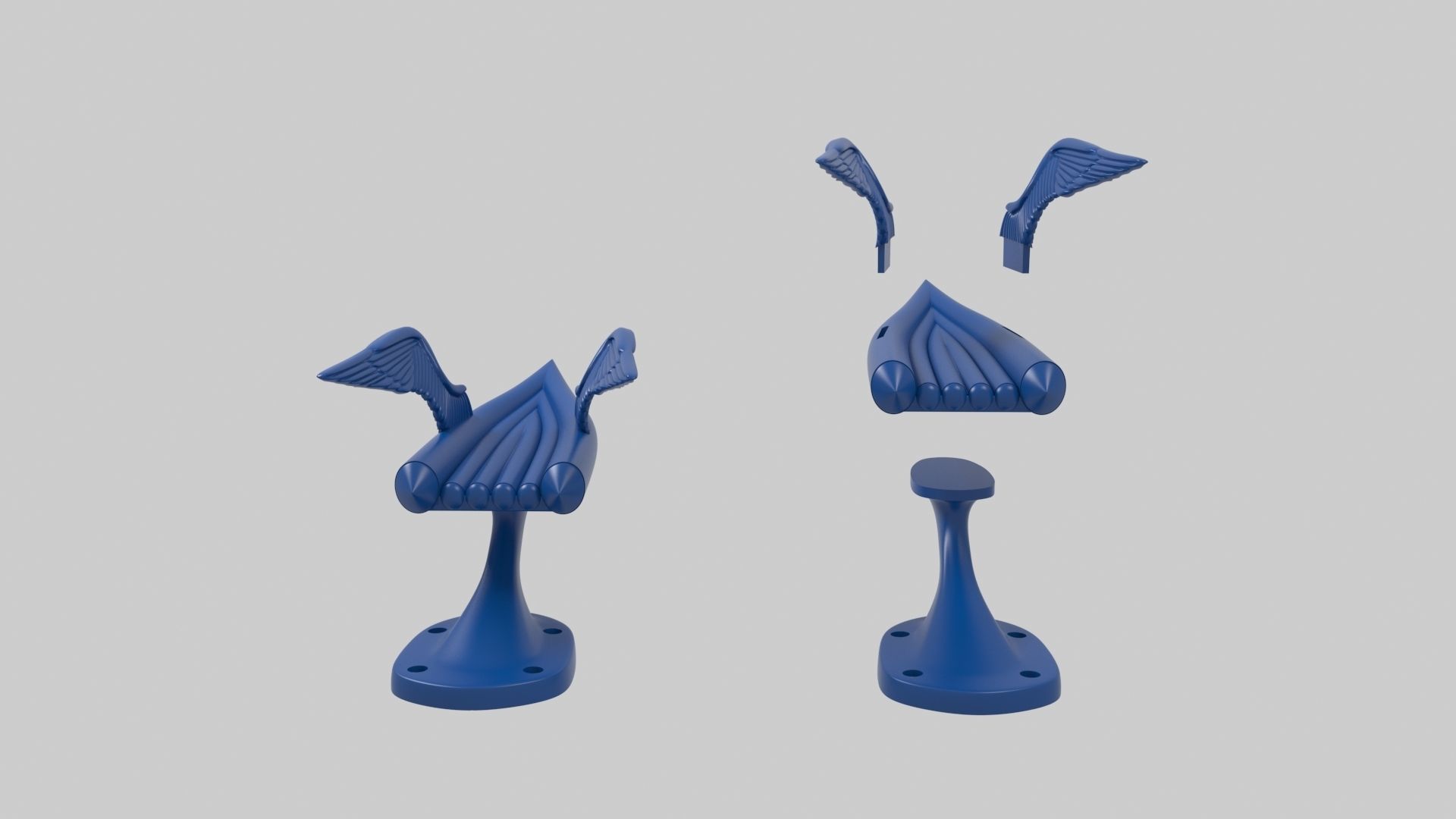 Boat Logo Motorboat logo 3D model 3D printable | CGTrader