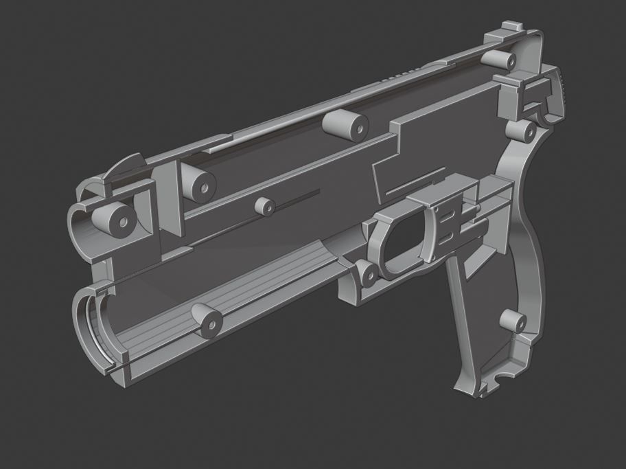 Namco Arcade Light Gun 3D model | CGTrader