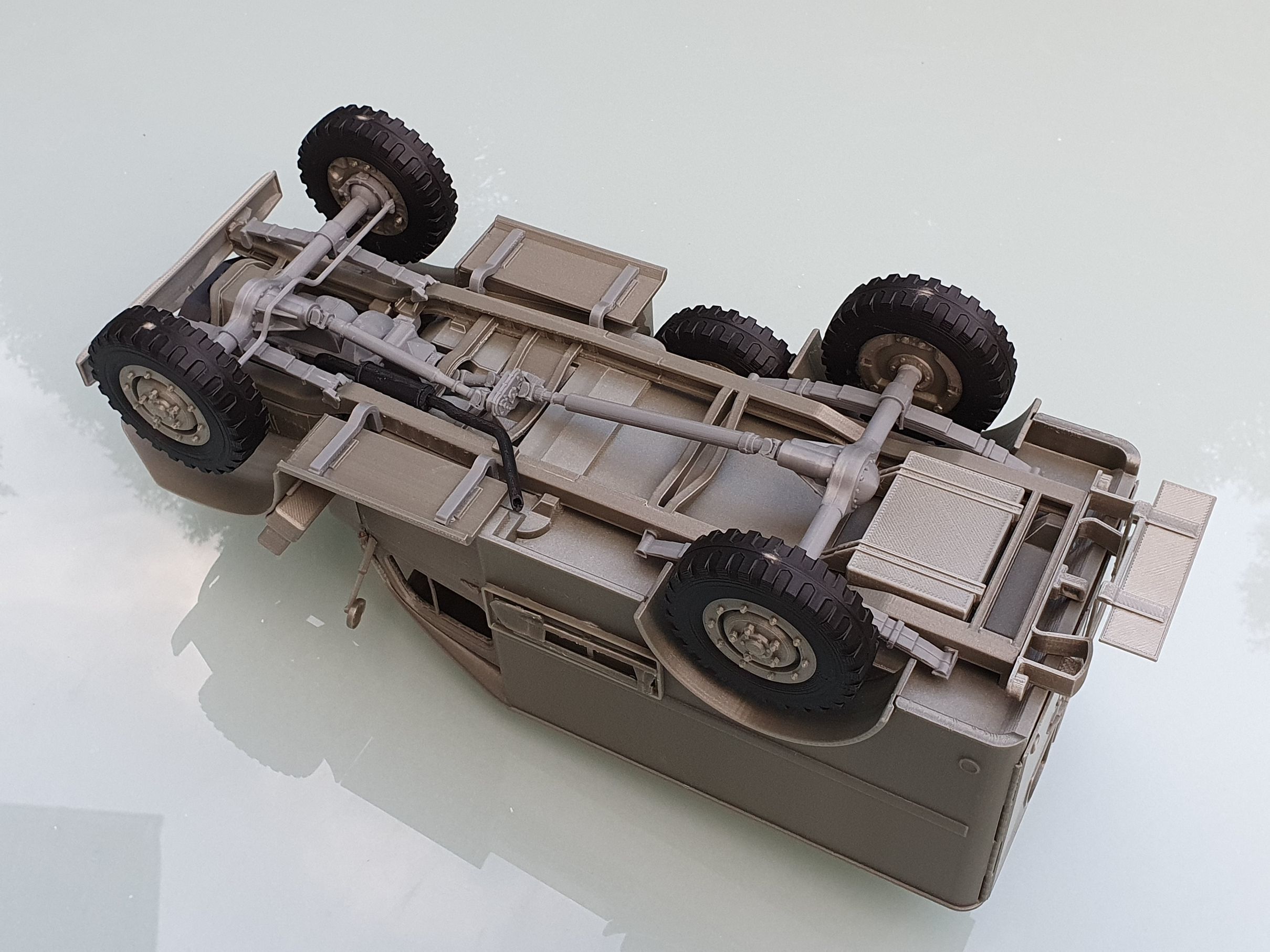 Dodge WC54 - scale model kit FDM 3D model 3D printable | CGTrader