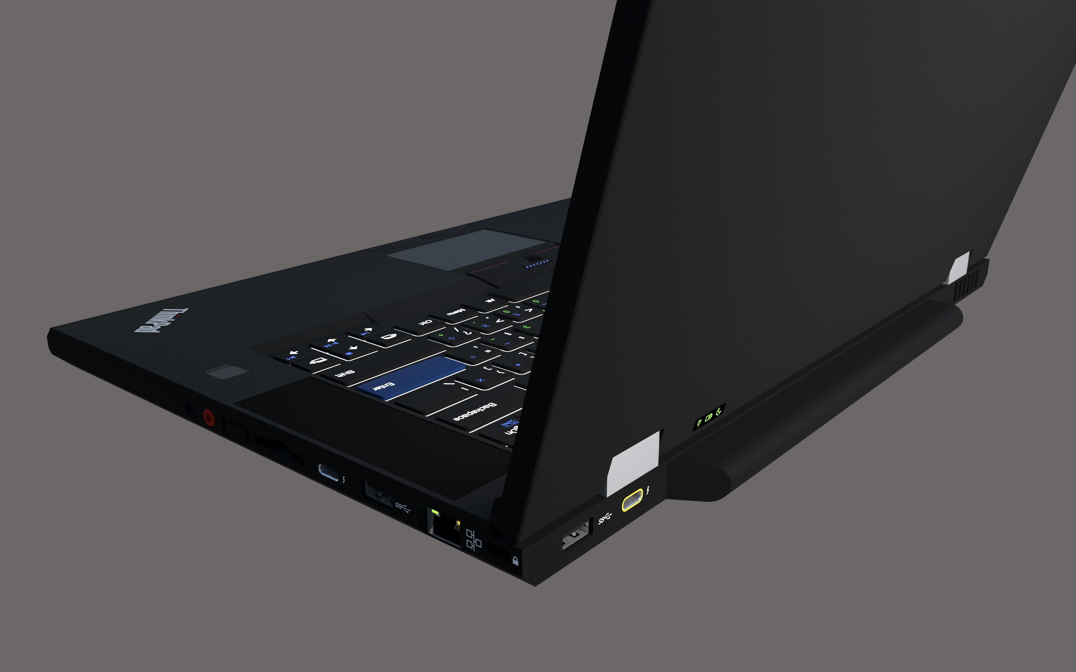 ThinkPad T2018 free 3D model | CGTrader