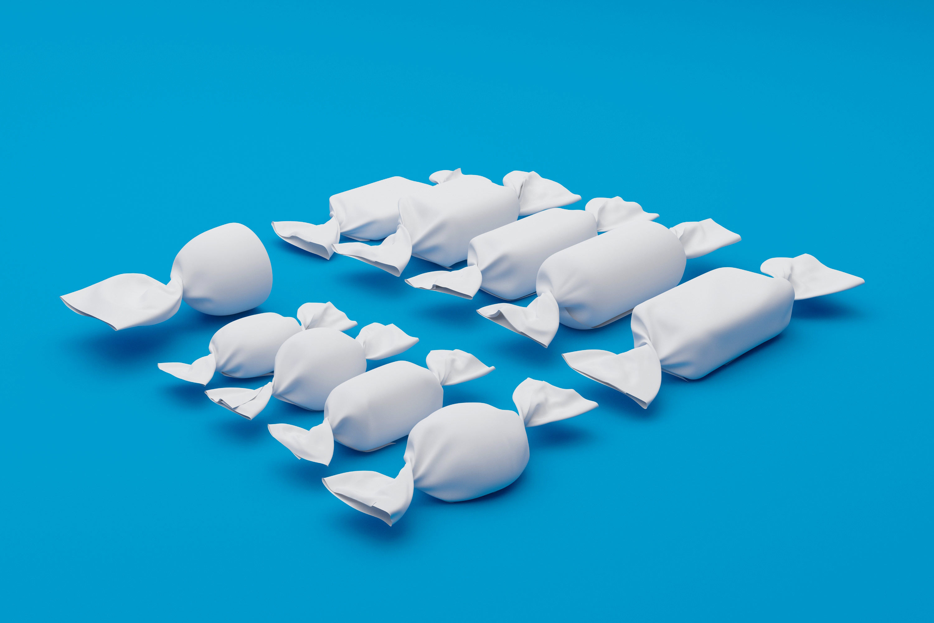 Set of 3d model sweet candy 3D model | CGTrader