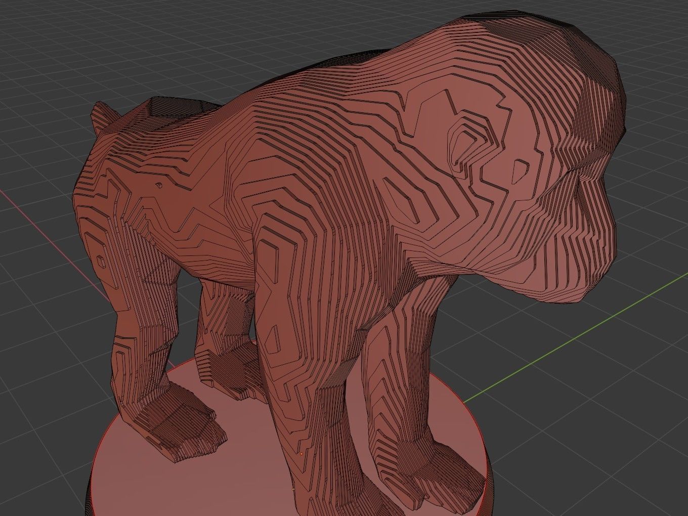 3D model Parametric Monkey VR / AR / low-poly | CGTrader