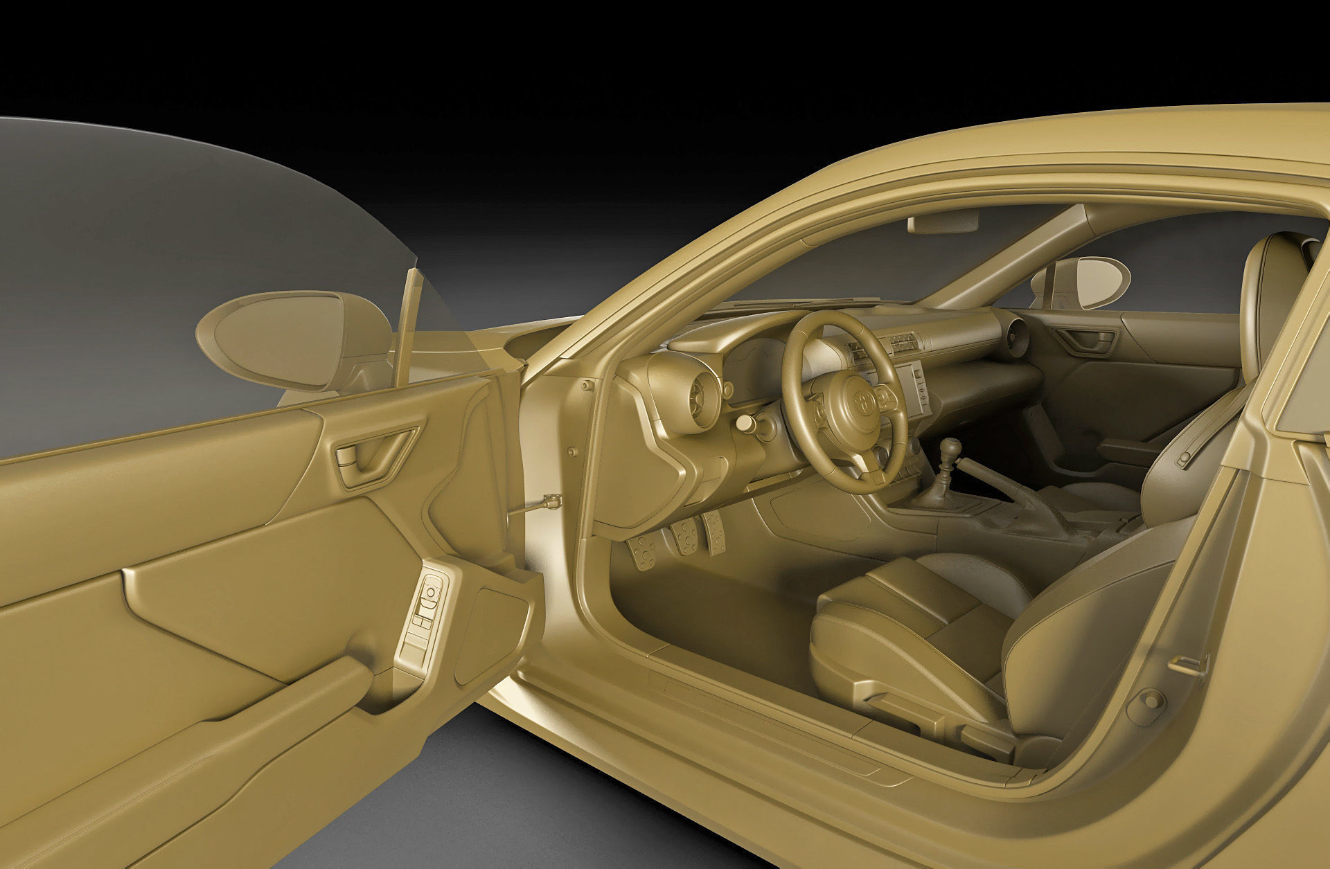 Toyota GR 86 2022 with interior 3D model | CGTrader
