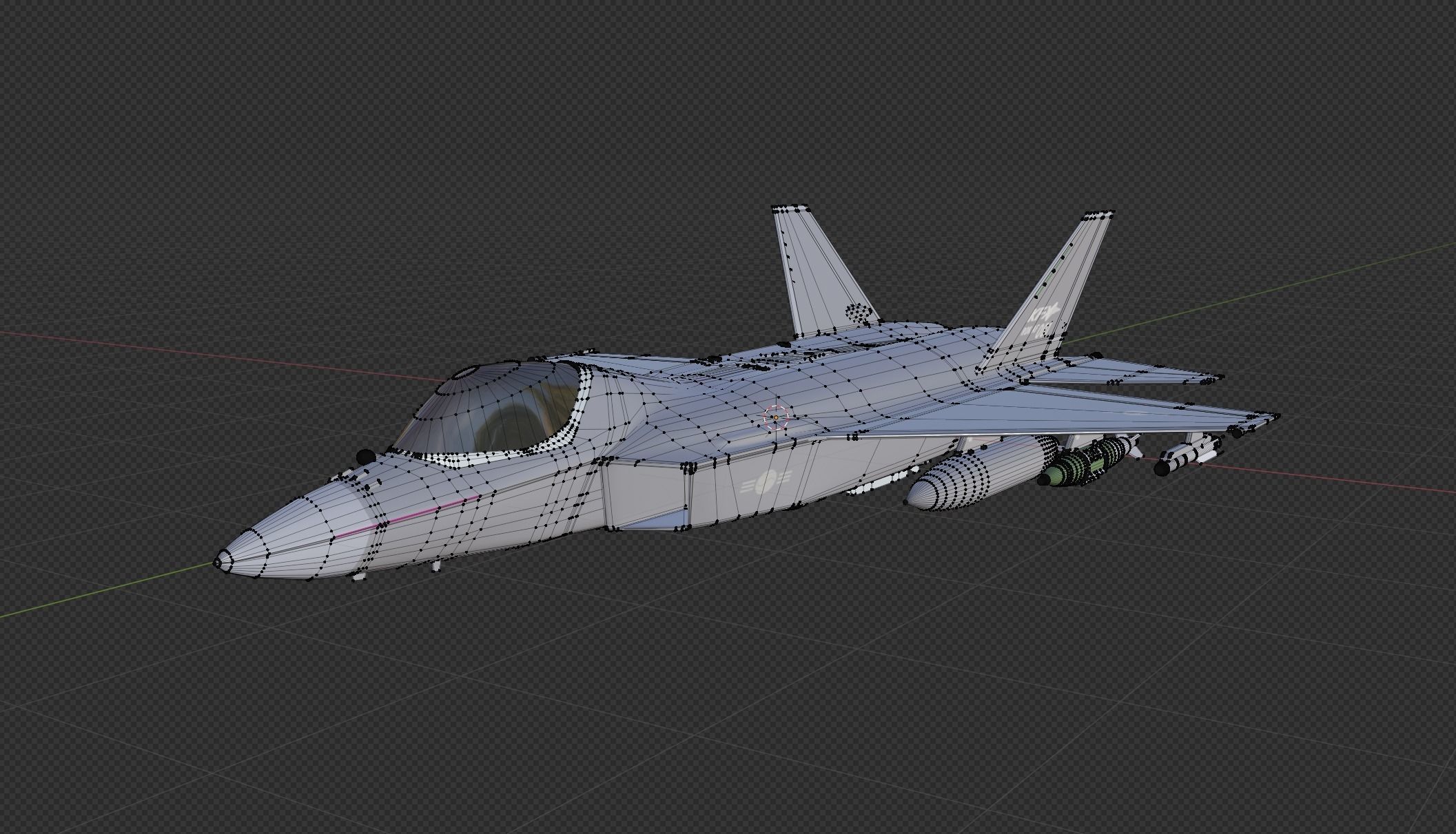 South Korea KAI KF-21 KFX Jet fighter blender 3D model | CGTrader