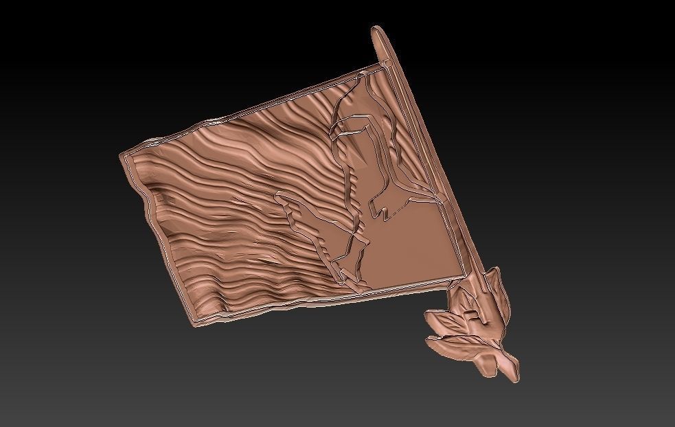 Badge Man 3D model 3D printable | CGTrader