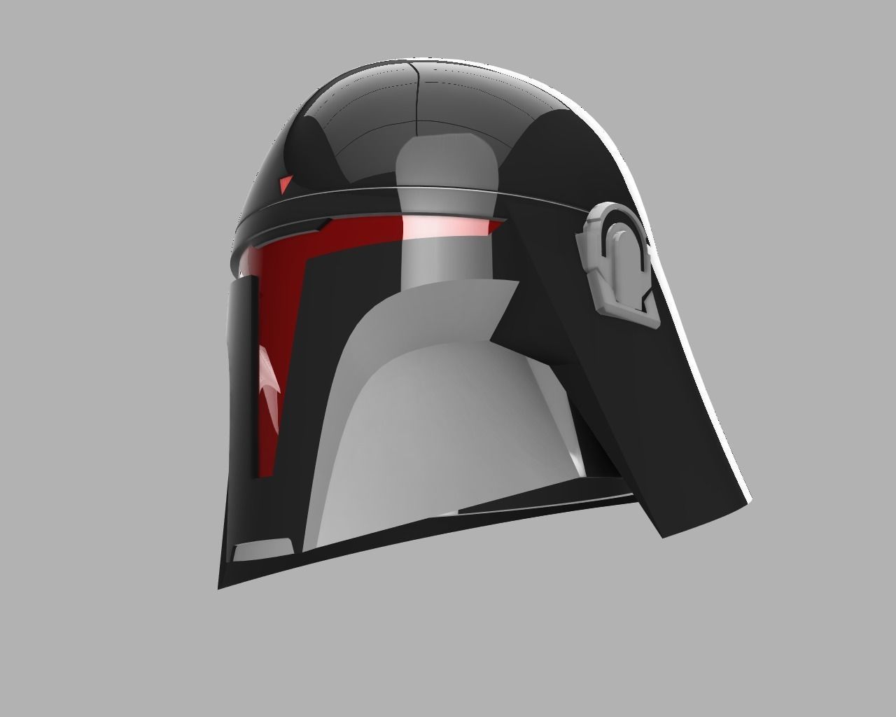 Mandalorian Inquisitor Custom Helmet 3D model 3D printable | CGTrader