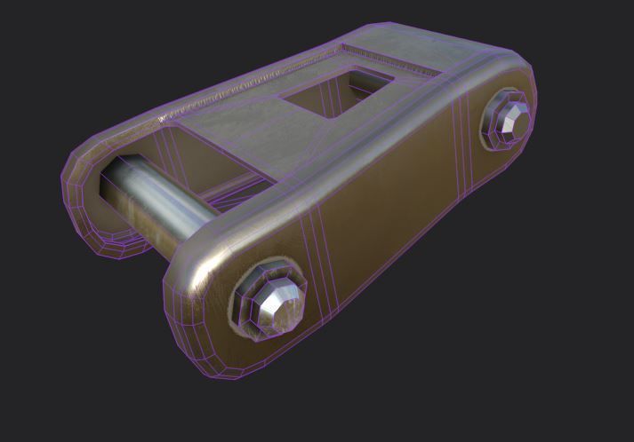 3D model LEAF SPRING SHACKLE VR / AR / low-poly | CGTrader