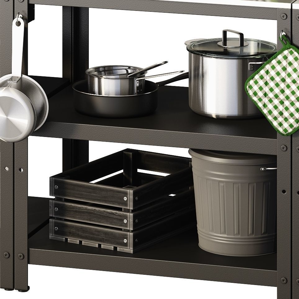 Charcoal grill GRILLSKAR 3D model | CGTrader
