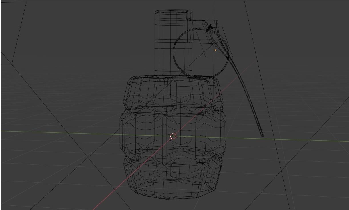 Low Poly Grenade FREE free VR / AR / low-poly 3D model | CGTrader