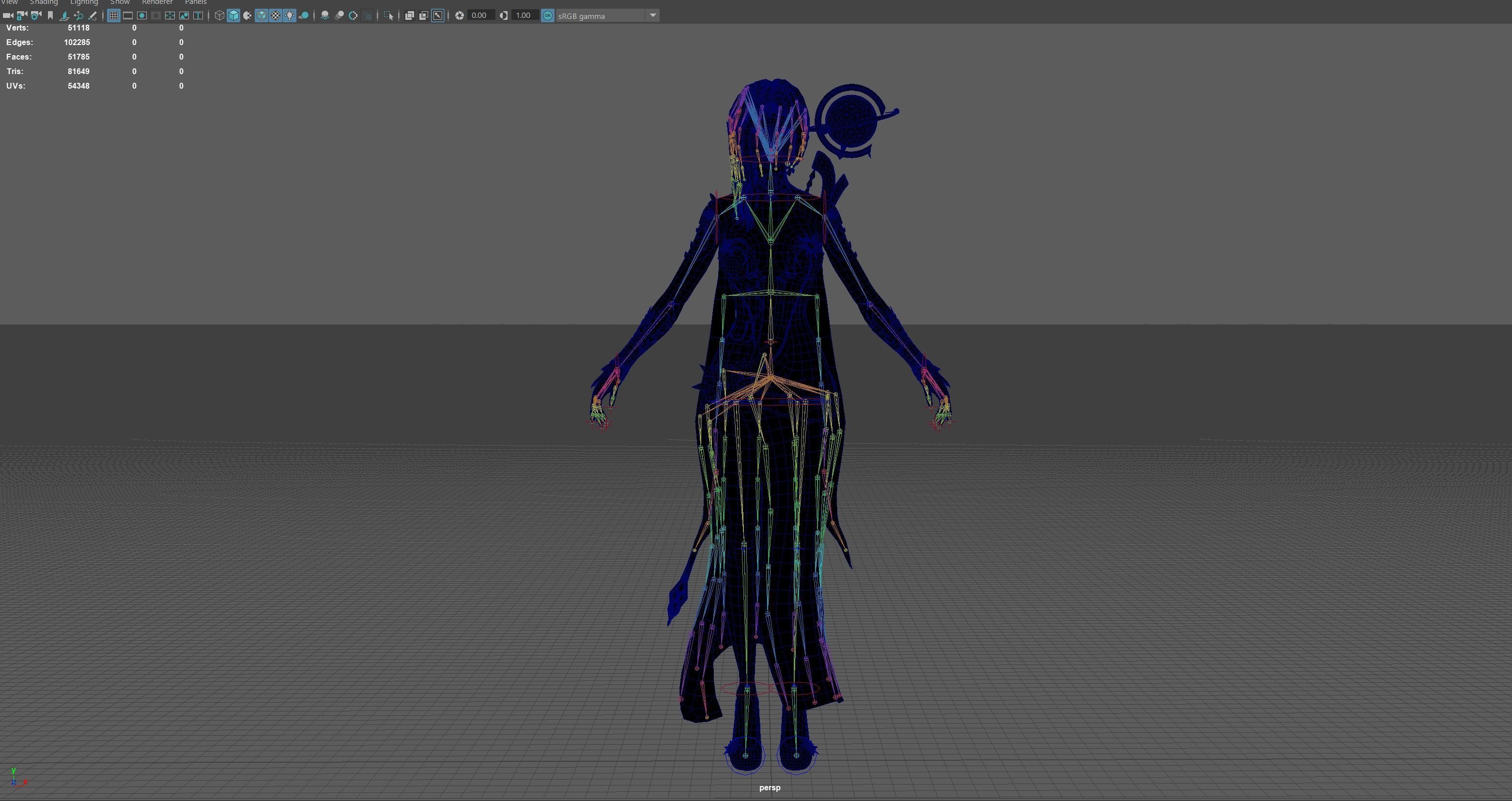 3D model Beauty Wizard VR / AR / low-poly rigged animated | CGTrader