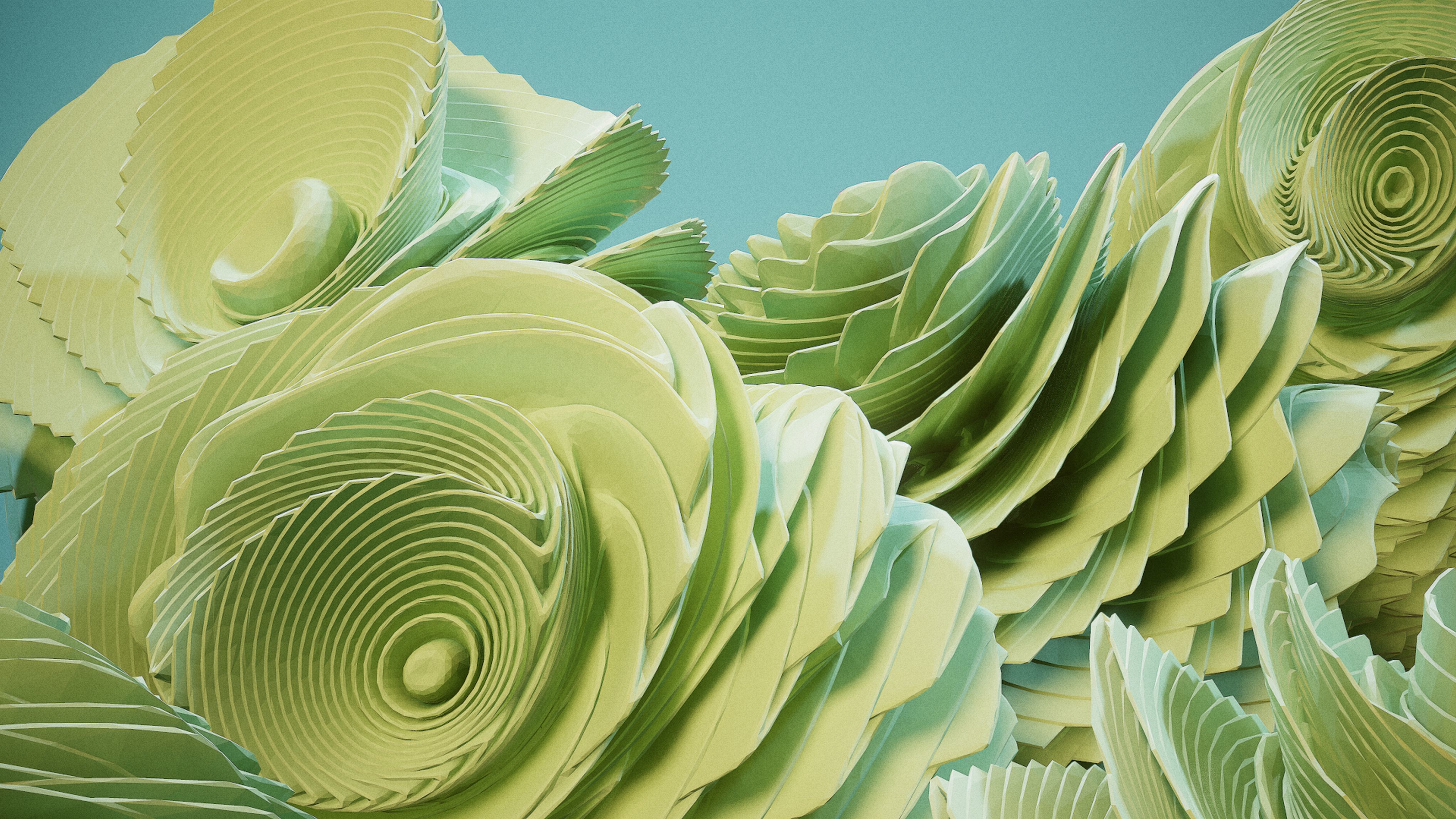 Digital flowers 3D model 3D printable | CGTrader