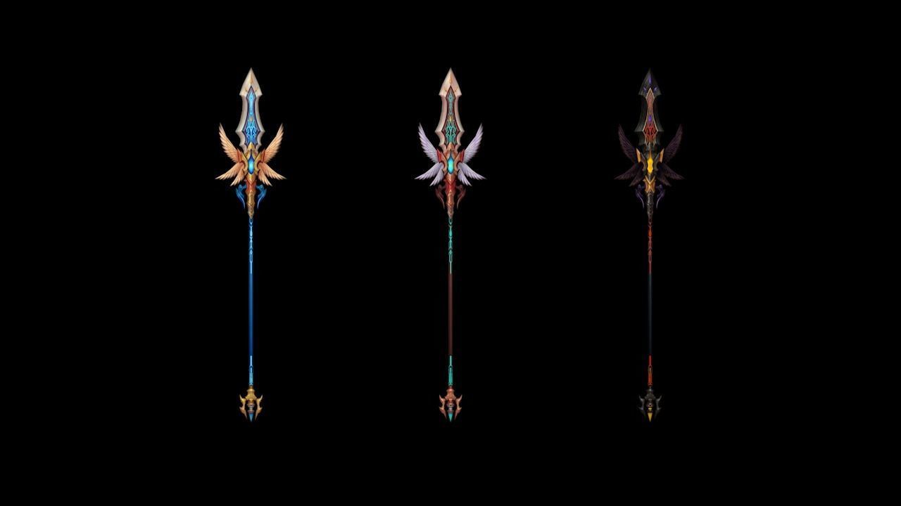 Angel Weapons 3D Model Collection | CGTrader