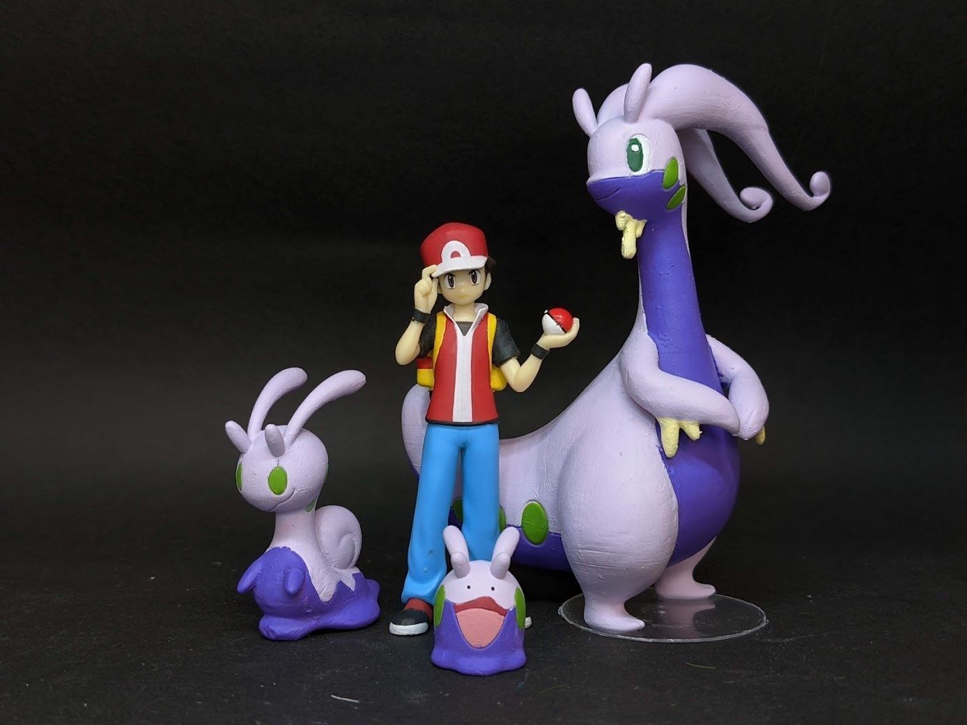 Pokemon Goomy Sliggoo Goodra 3D model 3D printable | CGTrader
