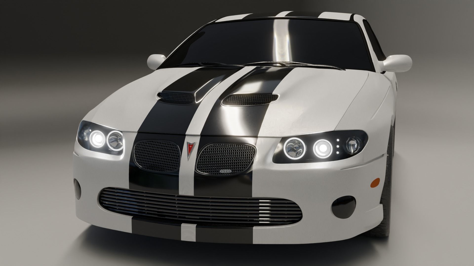 Pontiac GTO free 3D model | CGTrader