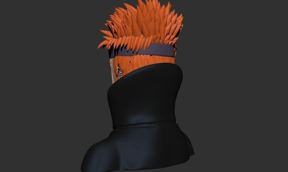 Pain - Yahiko from Naruto anime 3D model | CGTrader