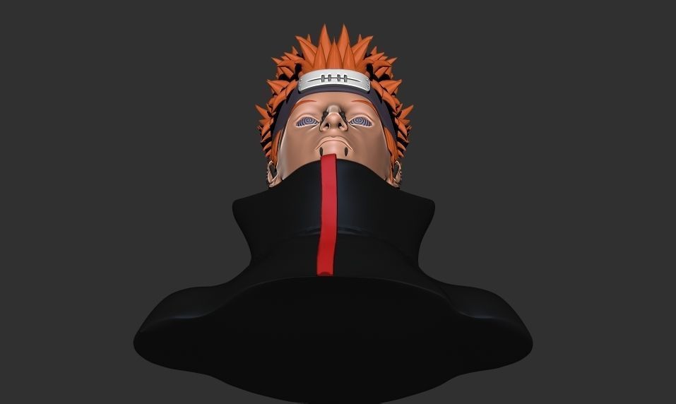 Pain - Yahiko from Naruto anime 3D model | CGTrader