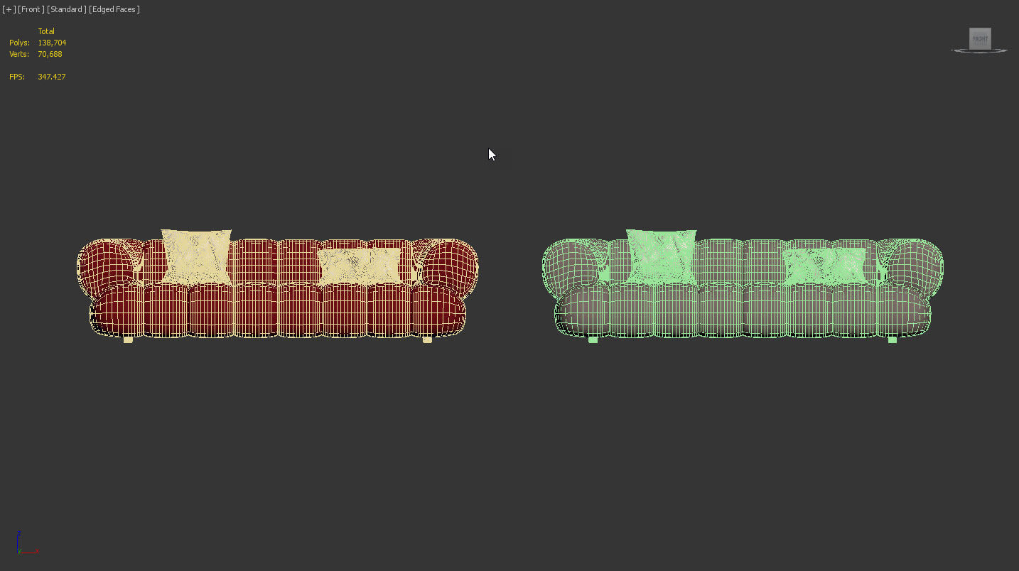 Intermede Sofa 3 Seater by Roche Bobois 3D model | CGTrader