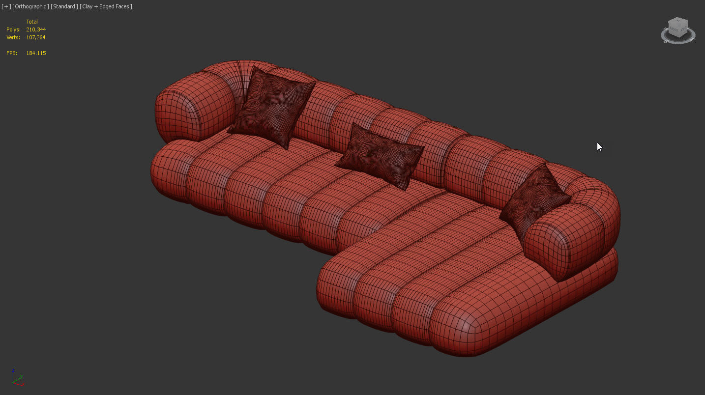 Intermede Modular Sofa by Roche Bobois 3D model | CGTrader