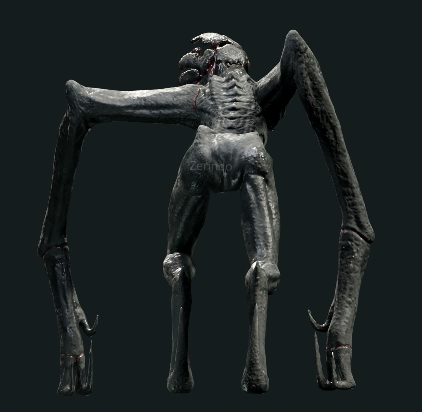 3D model A Quiet Place 2 - Alien VR / AR / low-poly | CGTrader