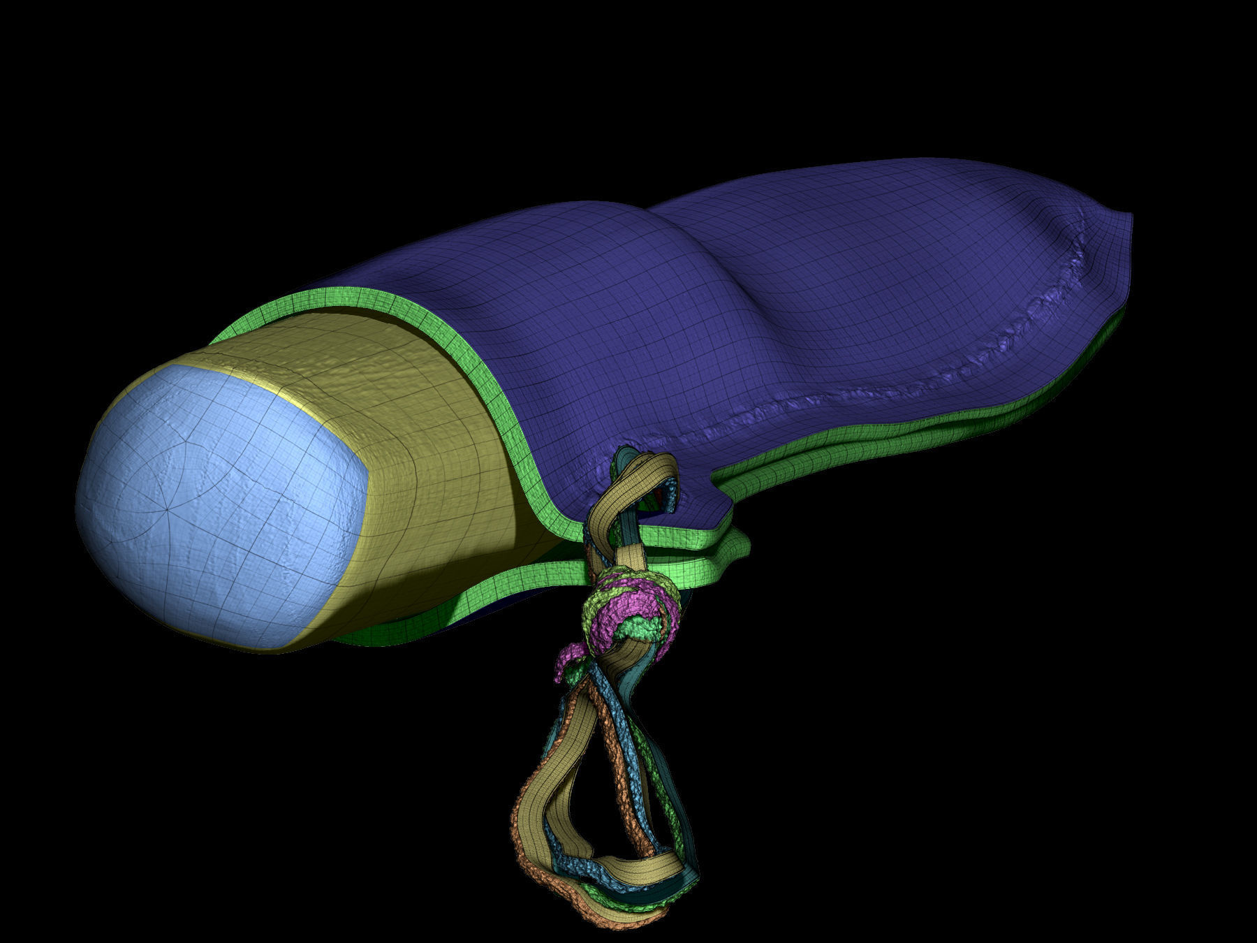 3D model Knife and sheath midieval 3D scan VR / AR / low-poly | CGTrader