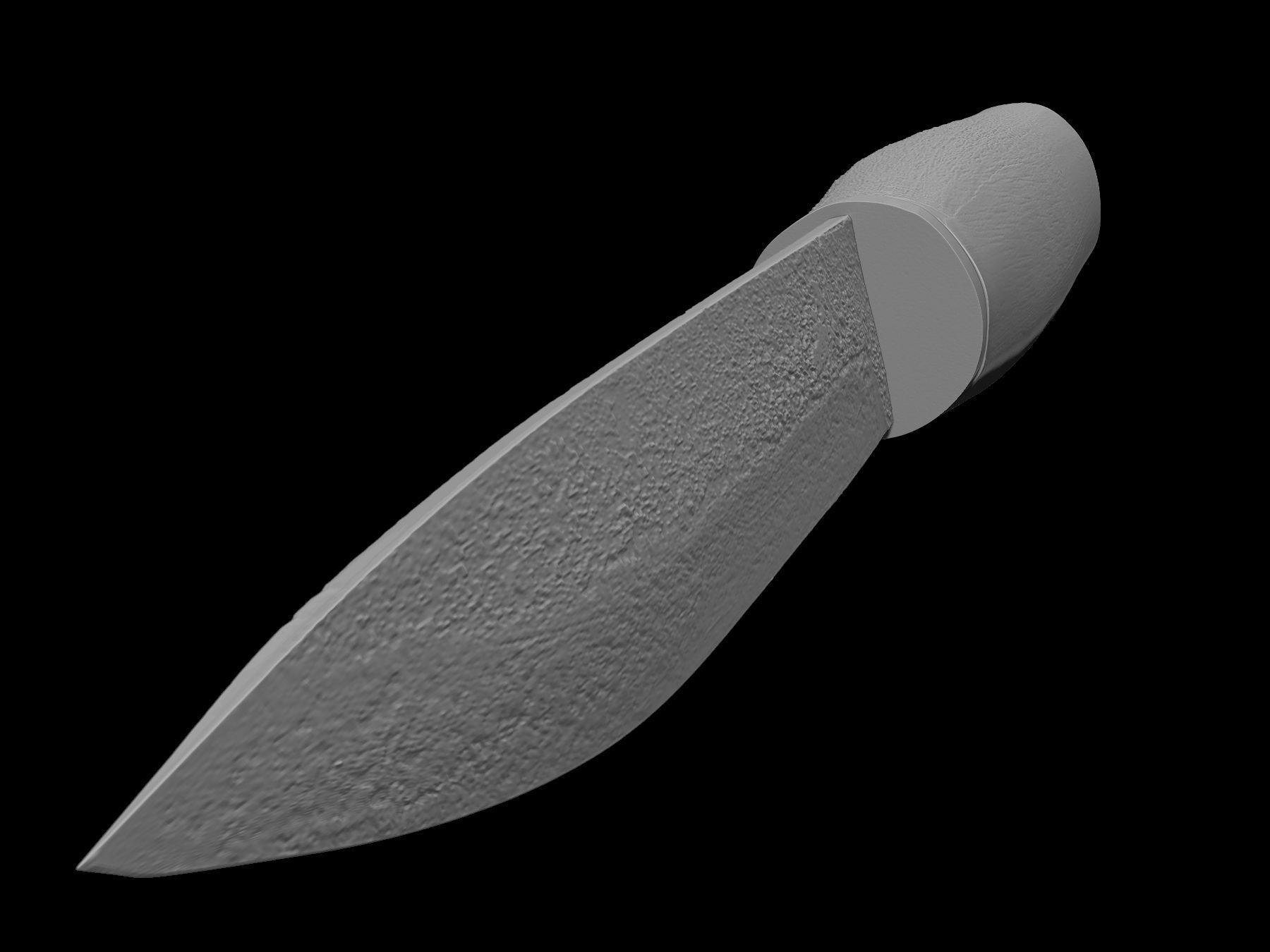 3D model Knife and sheath midieval 3D scan VR / AR / low-poly | CGTrader