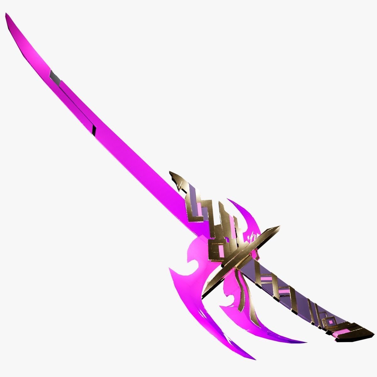 3D model Magic Samurai Sword Katana VR / AR / low-poly | CGTrader