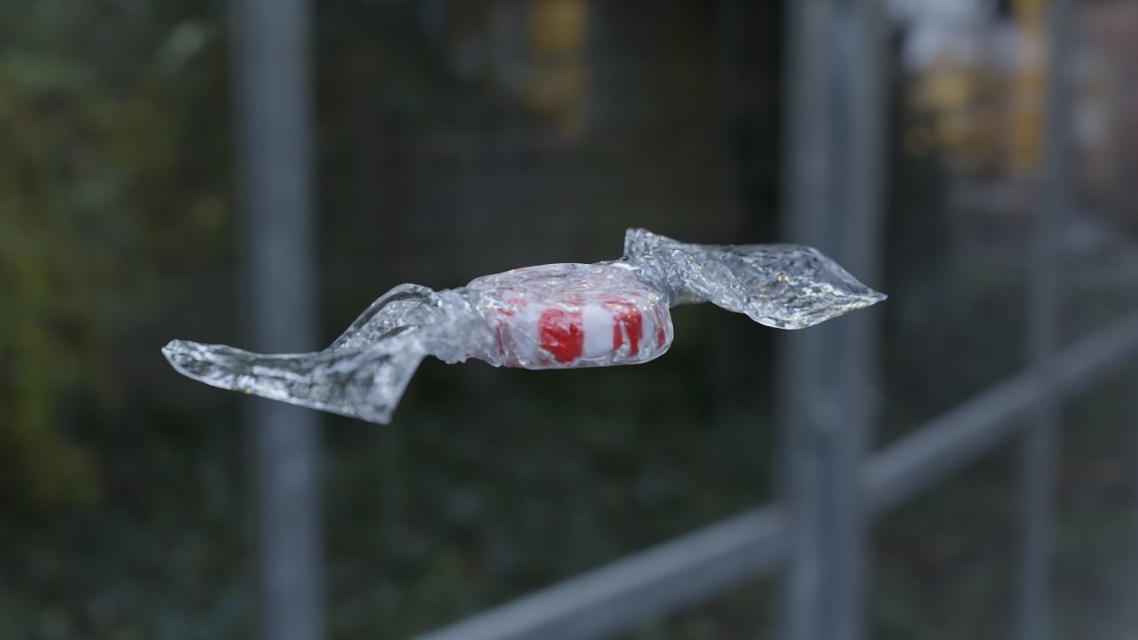 Starlight Peppermint Candy 3D model | CGTrader