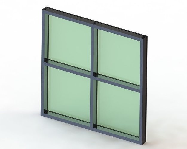 CURTAIN WALL 3D model | CGTrader