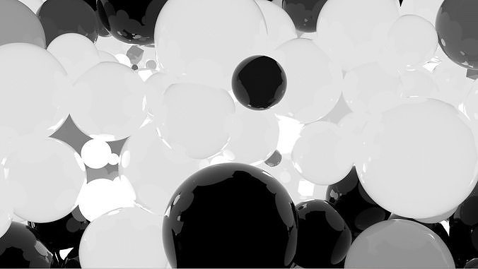 Lights Bubble 3D model animated | CGTrader