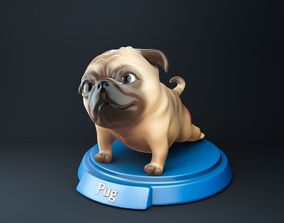 Pug 3D Printing Models | CGTrader