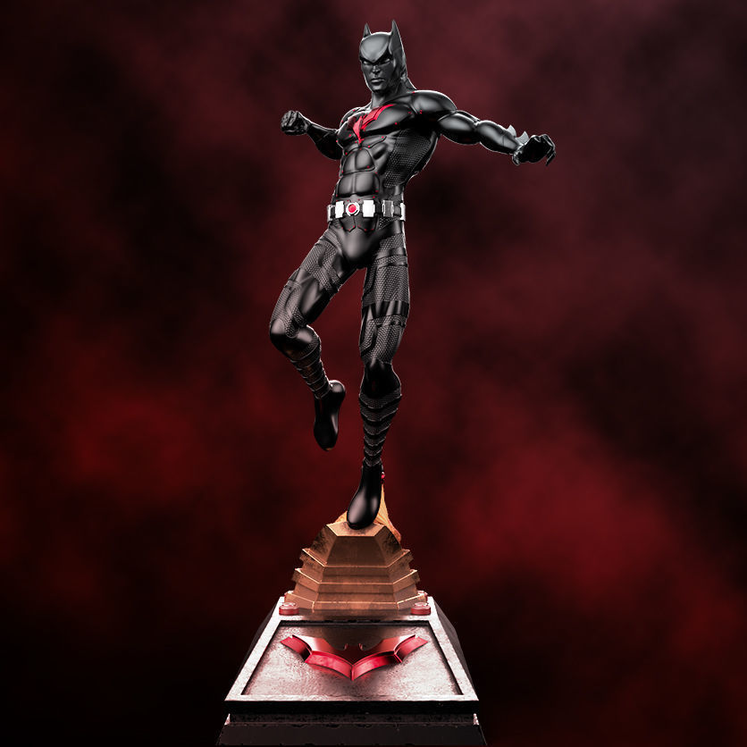 Fanart BATMAN BEYOND - Statue 3D model 3D printable | CGTrader