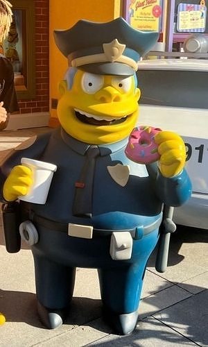 Chief Wiggum 3D model 3D printable | CGTrader