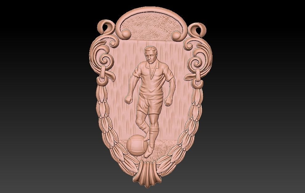 Badge Man 3 3D model 3D printable | CGTrader
