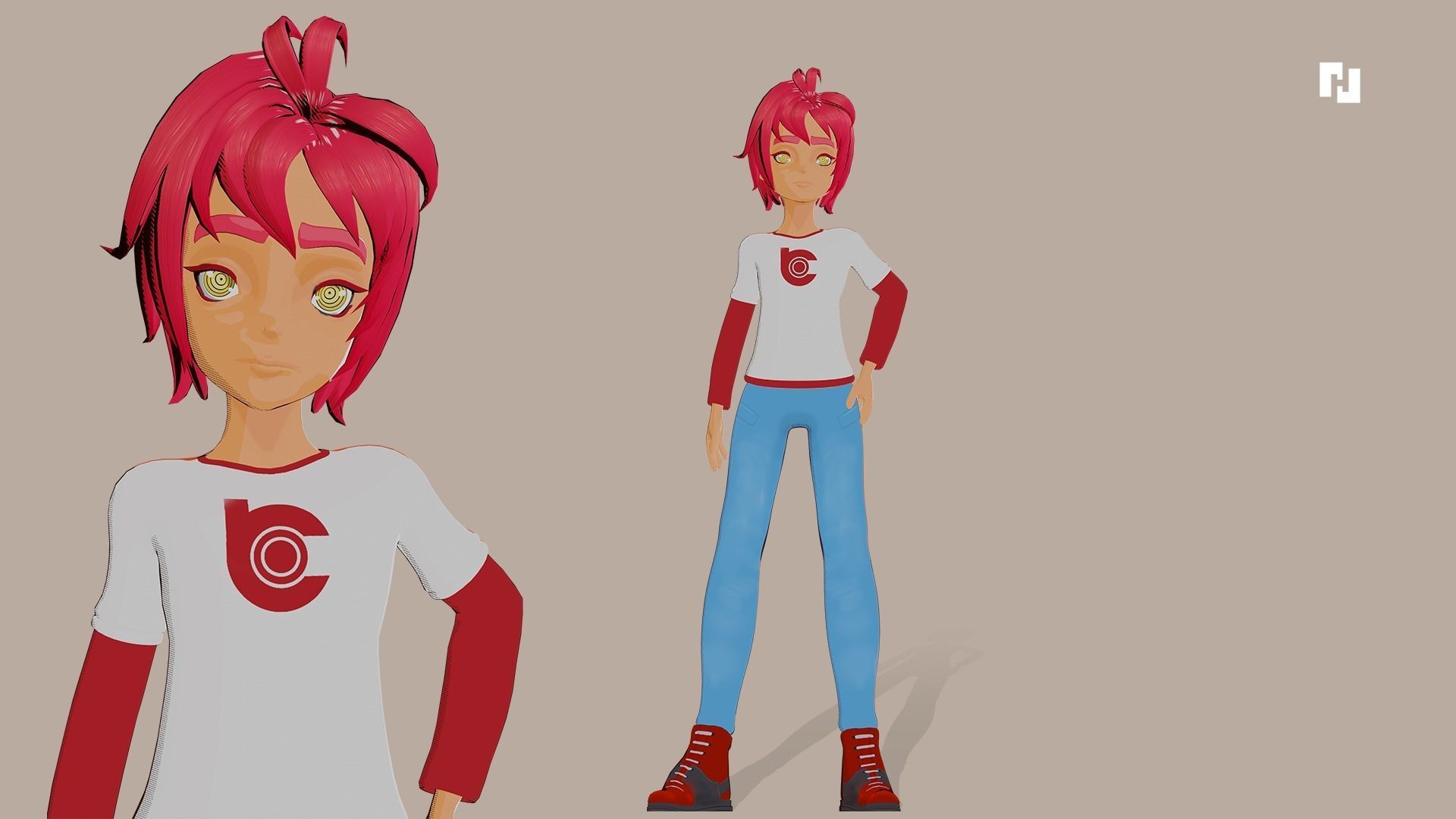 3D model Anime characters-Pack VR / AR / low-poly rigged | CGTrader