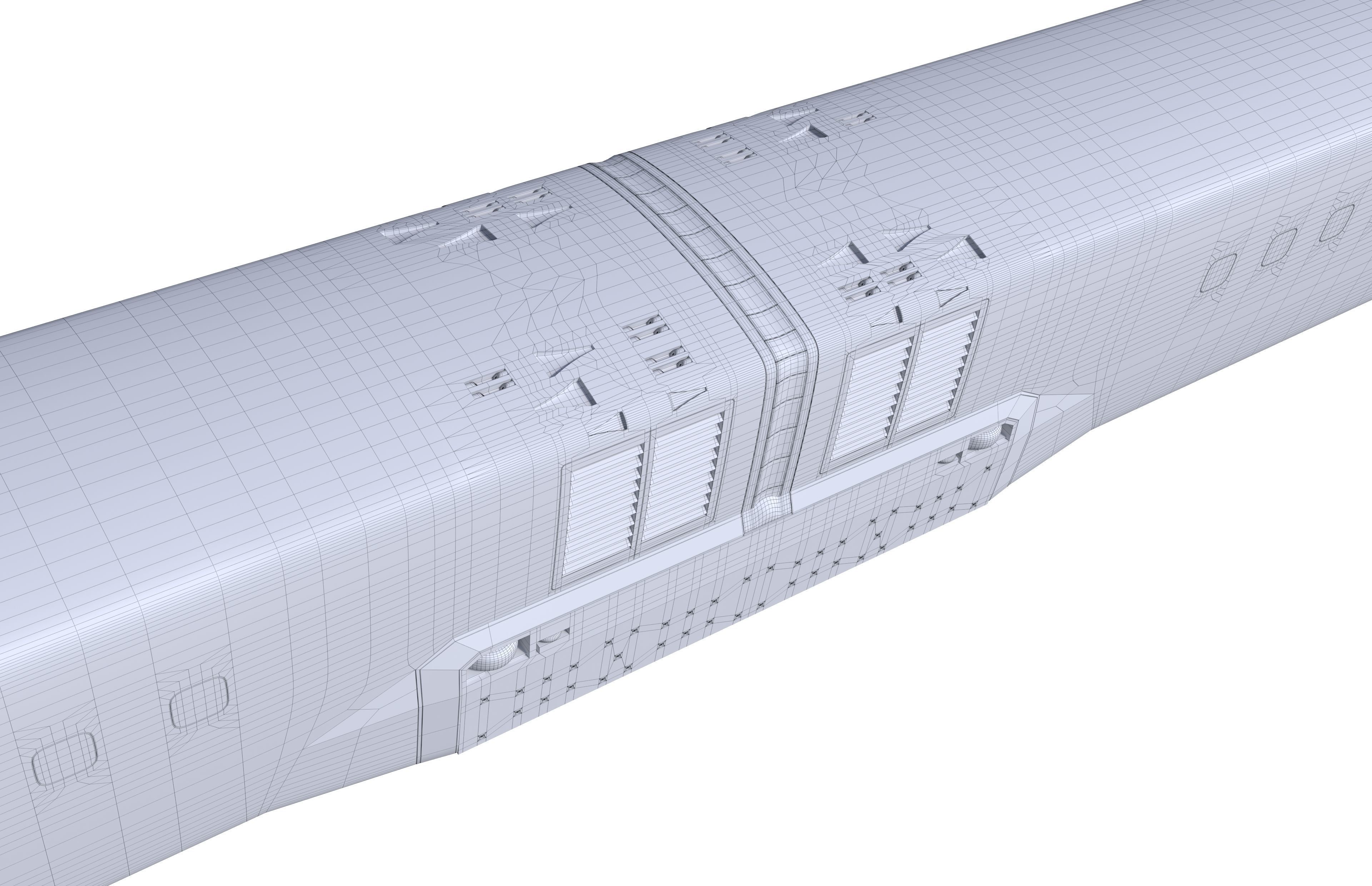 SCMaglev L0 Series Improved Version Shinkansen 3D model | CGTrader
