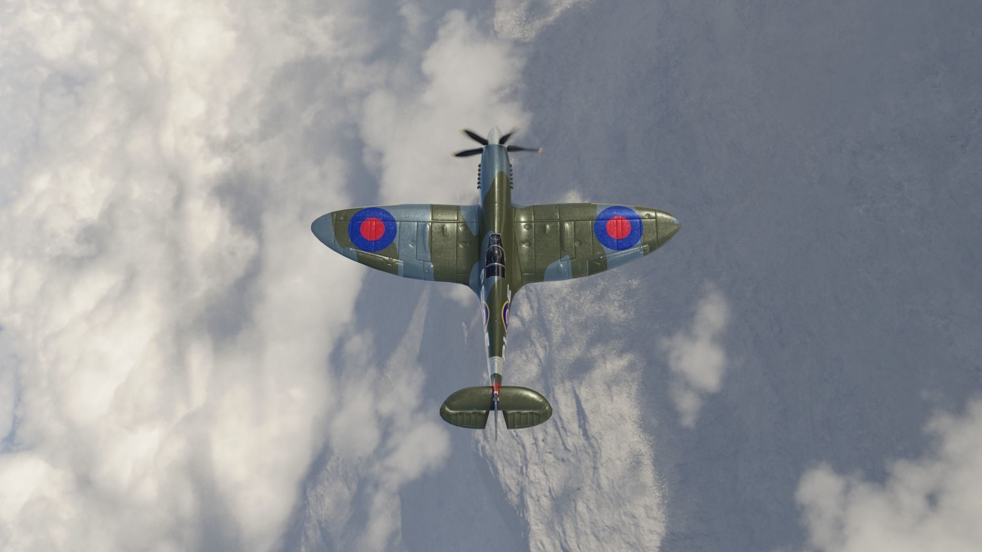 3D model Supermarine Spitfire 3D Model VR / AR / low-poly | CGTrader