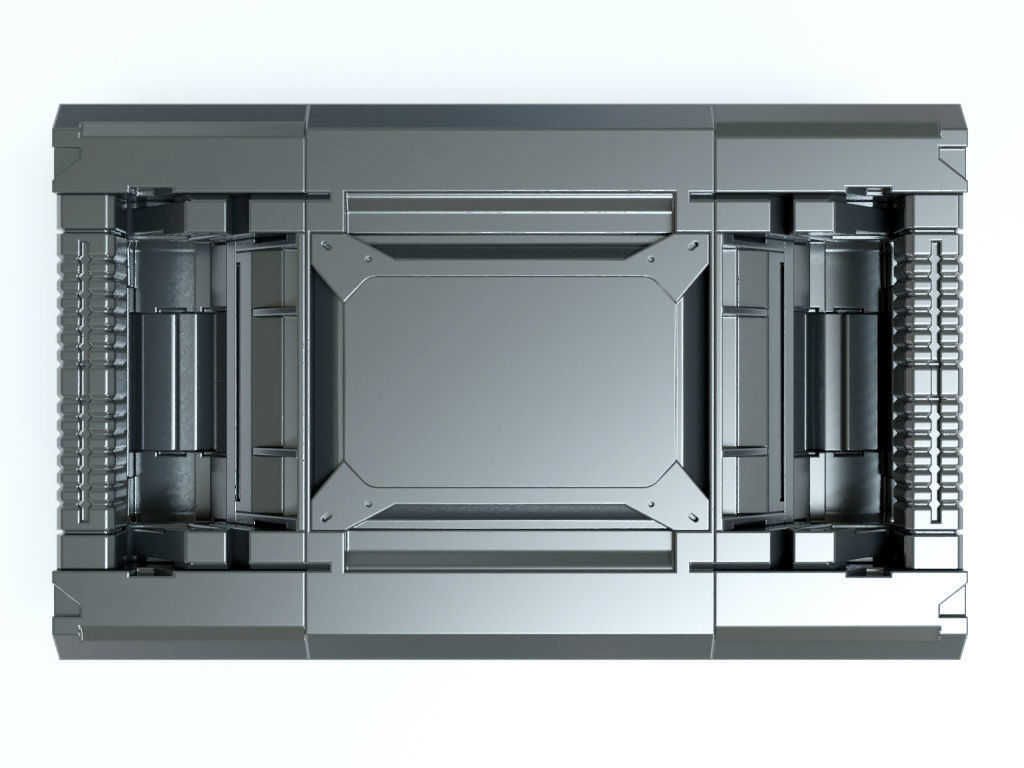 Sci-Fi Storage Box 3D model | CGTrader