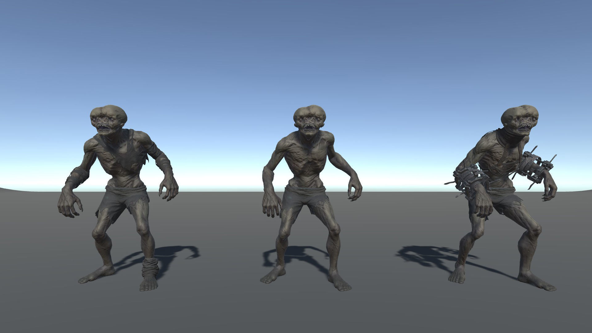 3D model Ghoul King VR / AR / low-poly rigged animated | CGTrader